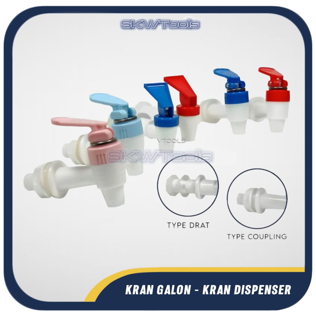 Jual KRAN AQUA PENCET / KRAN DISPENSER / KERAN MIYAKO / PENCETAN GALON ...