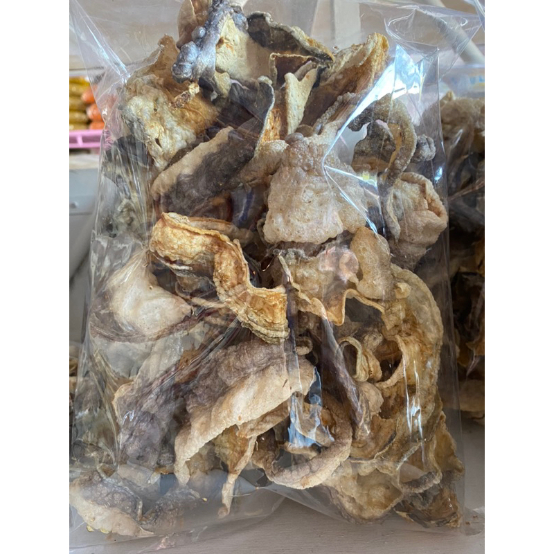 Jual Kerupuk kulit ikan / kulit ikan khas indramayu renyah gurih ...