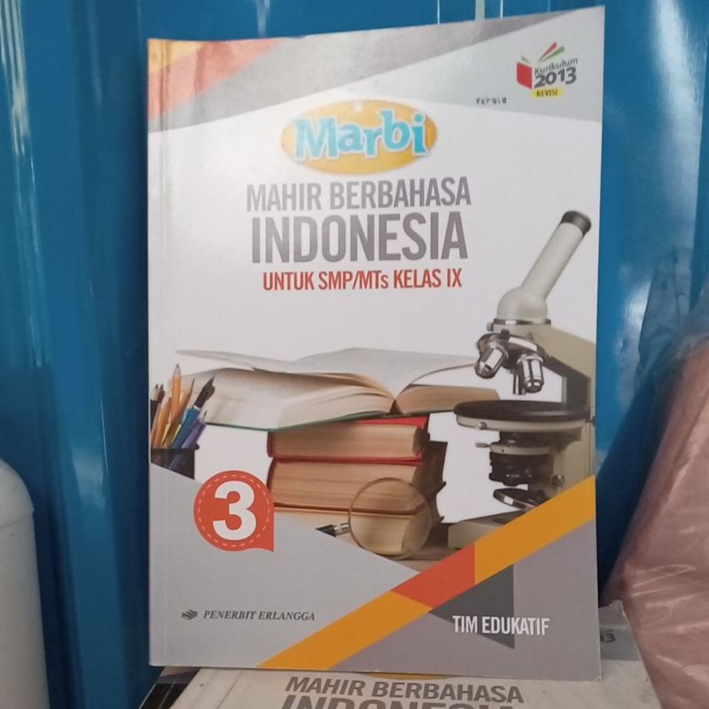 Jual Marbi Mahir Berbahasa Indonesia Kelas IX / 9 / 3 SMP Kurikulum ...