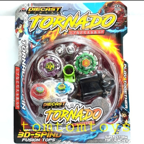 Jual Mainan Anak Gangsing Gasing Diecast Tornado Mainan Anak Laki Laki ...