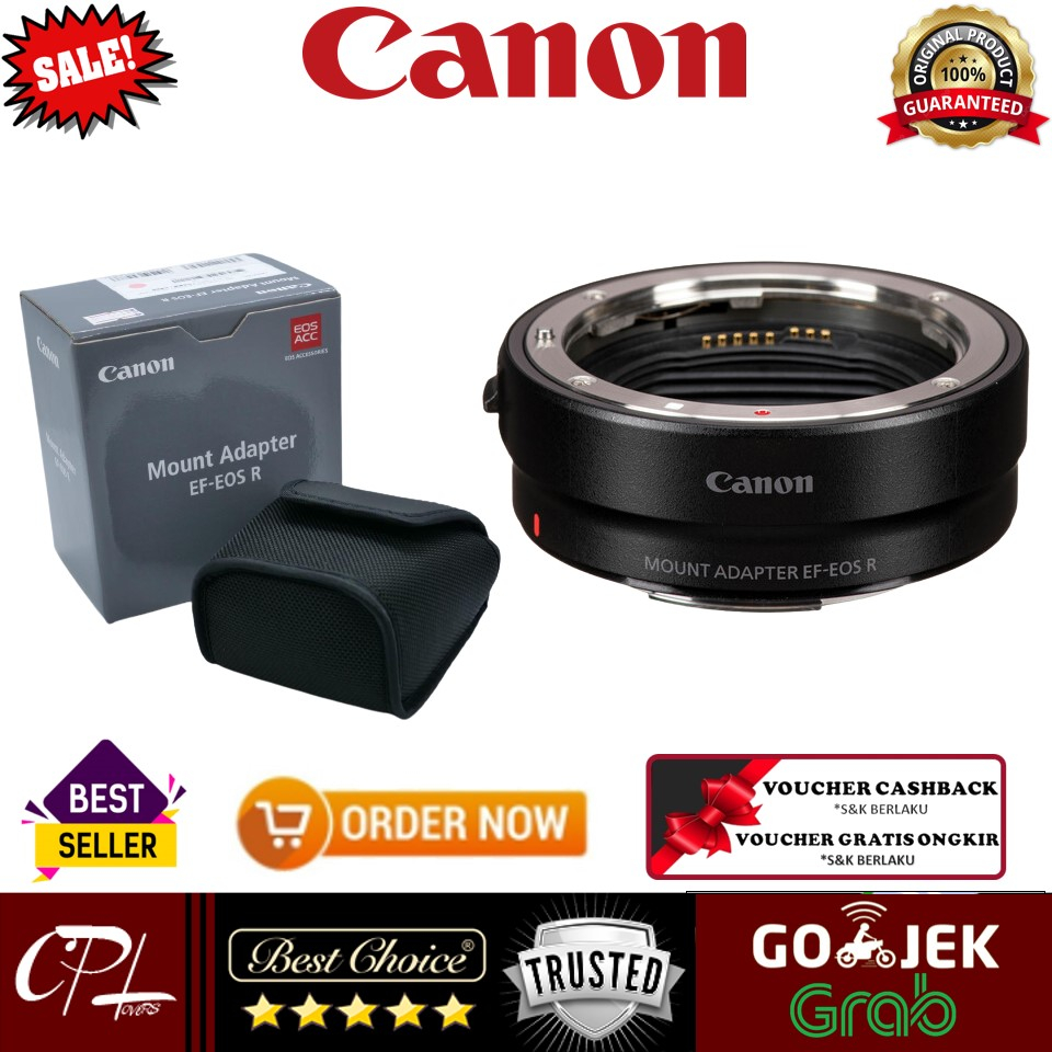 Jual Canon Mount Adapter EF-EOS R - ORIGINAL | Shopee Indonesia