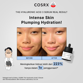 Jual COSRX The Hyaluronic Acid 3 Serum, Size - 20 ml | Shopee Indonesia