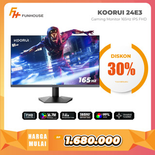 Jual KOORUI 24E3 24 inch FHD GAMING MONITOR 165Hz 1ms GTG IPS PANEL ...