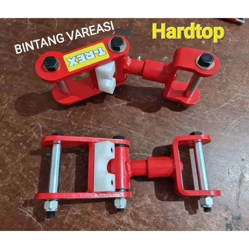 Jual T-REX TREX PLAT ANTING SHACKLE PENINGGI PER TOYOTA HARDTOP FJ40 ...