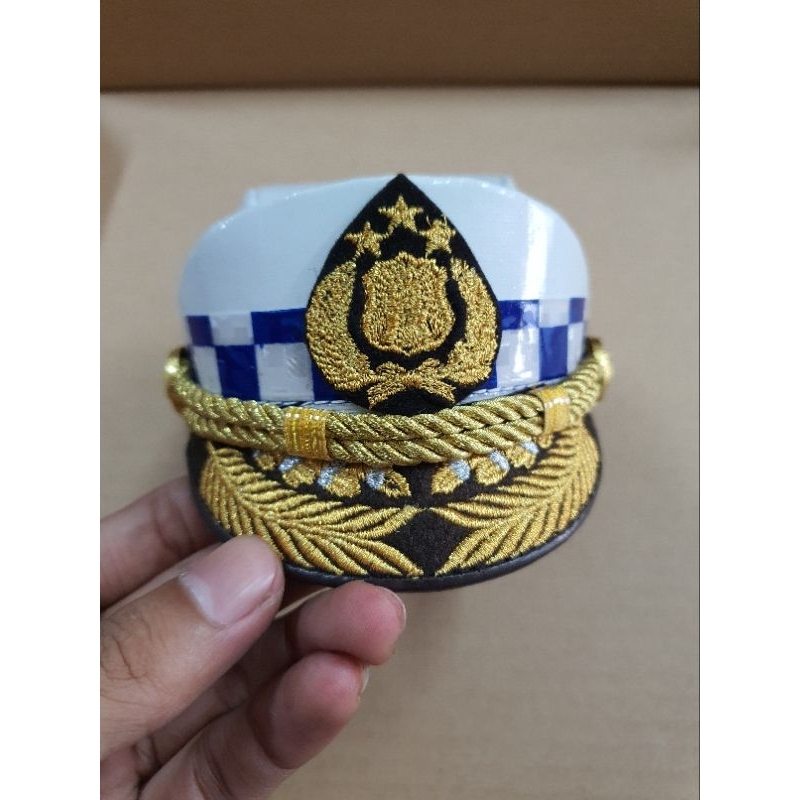 Jual pet miniatur Pati Polwan Lantas Baru | miniatur pet Army Logo ...