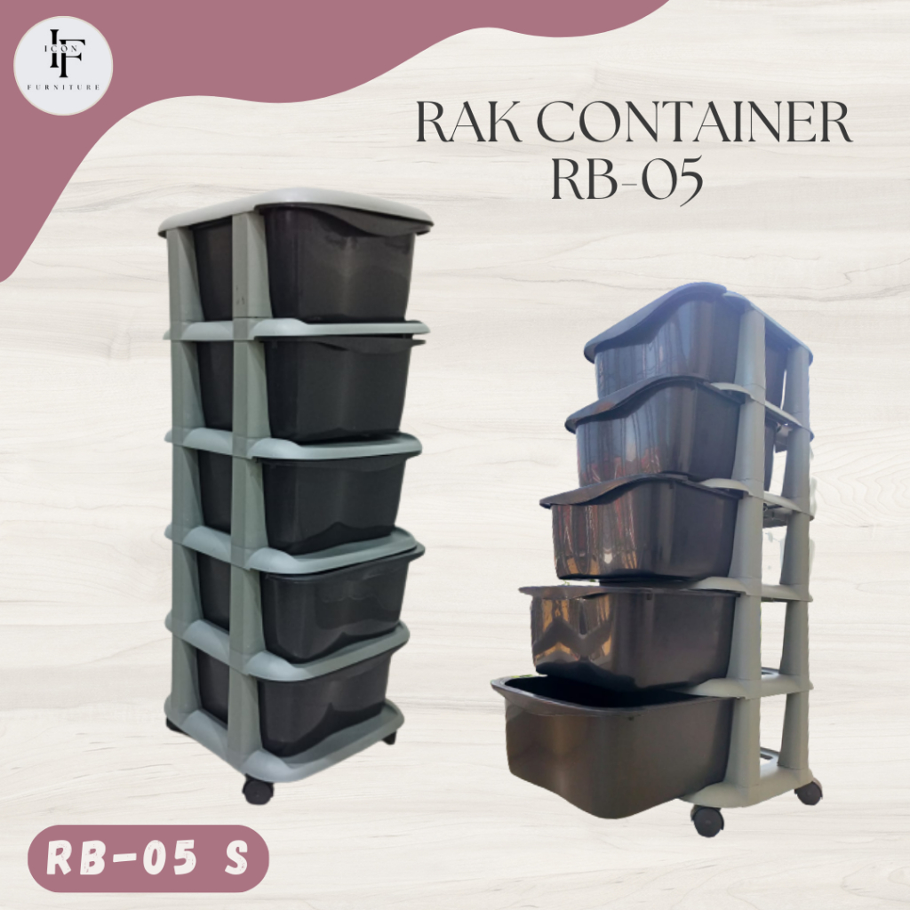 Jual RB 05 SUPER / RAK SERBAGUNA / MINI TOWER CONTAINER SUSUN 5 SUDAH ...