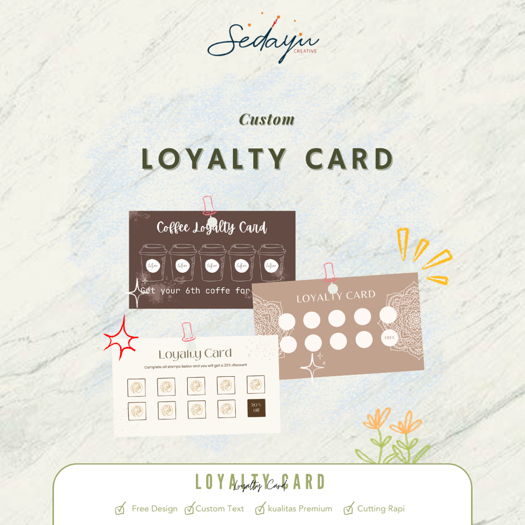 Jual Loyalty Card | Kartu Member Costum | Kartu Member Ready Stock ...