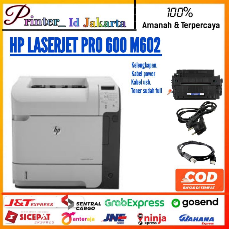 Jual Hp Laserjet Pro 600 M602 Printer Laser Mono | Shopee Indonesia