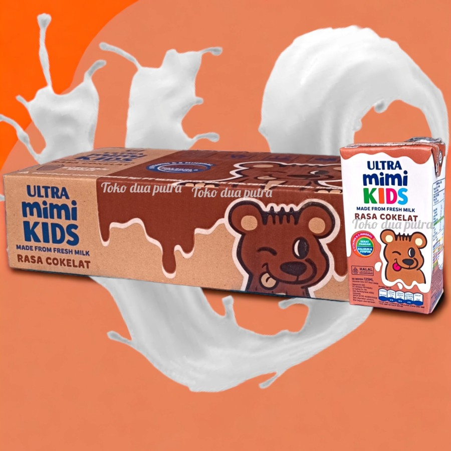 Jual Susu Ultra Mimi Kids Coklat 125 Ml X 40 PSC / Ultra Mimi Kids ...