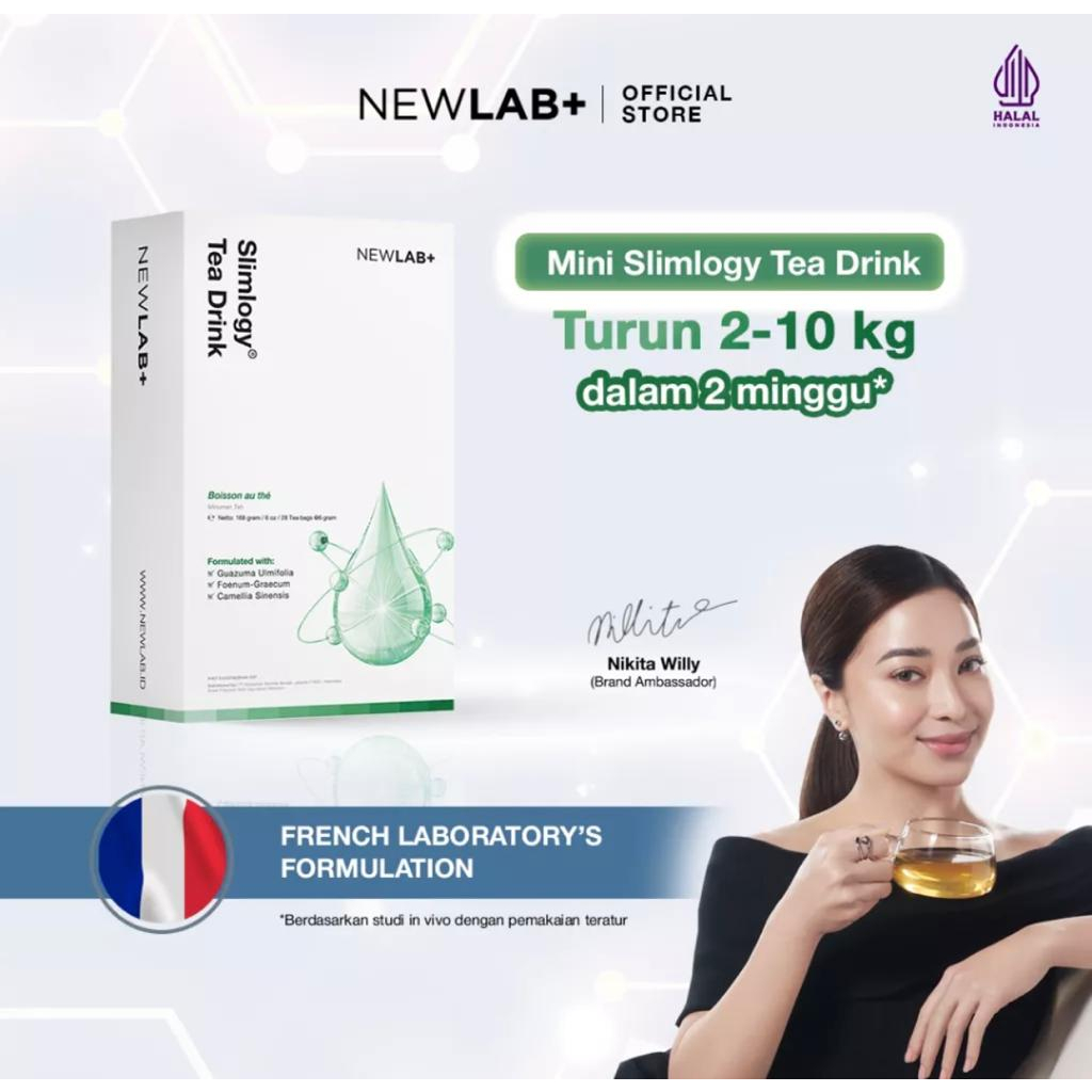 Jual TERLARIS...!!! TEH DIET DETOKS BEAUDELAB | NEWLAB Slimlogy Tea ...