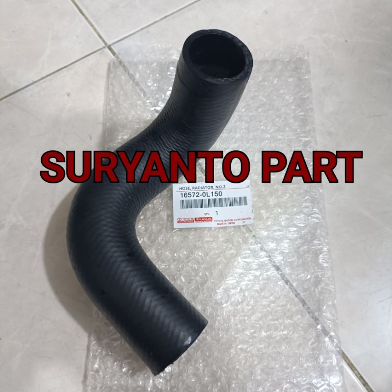 Jual Selang Hose Radiator No.2 Bawah Toyota Innova Reborn Fortuner VRZ ...