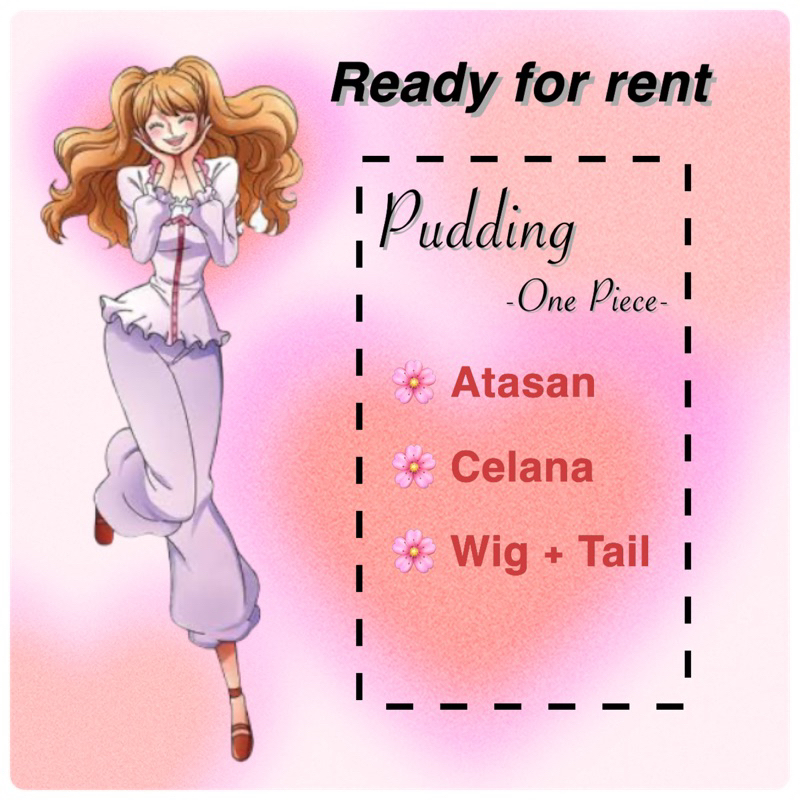 Jual Rental Cosplay Pudding One Piece | Shopee Indonesia