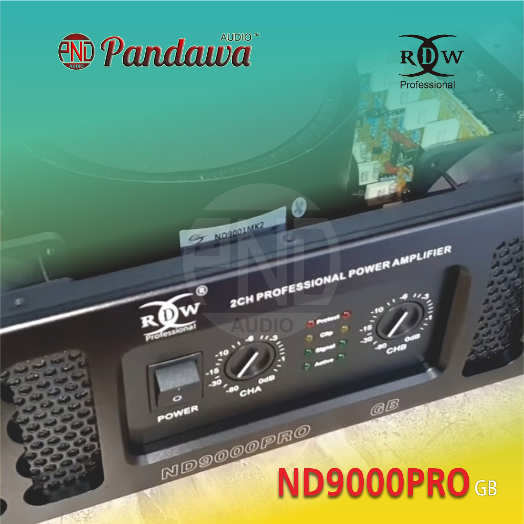 Jual Power RDW ND9000PRO / Power Amplifer | Shopee Indonesia