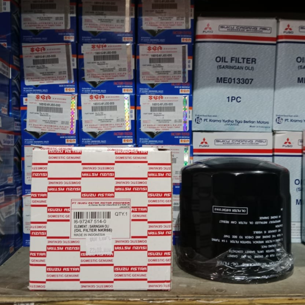 Jual KMD | Filter Oli Elf Double NKR66 NKR71 / Filter Oli l6-97247 514 ...