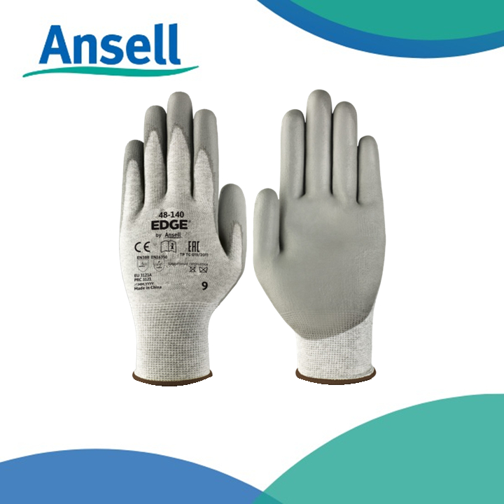 Jual Sarung Tangan Safety Ansell EDGE 48 - 140 ESD Anti Static | Shopee ...