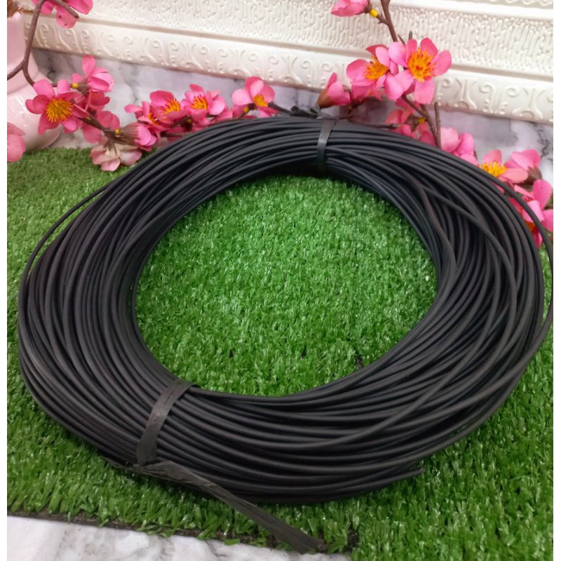 Jual Selang Piping List Rangka Tas Jok Kursi Dll Hitam 2,6mm Diameter ...