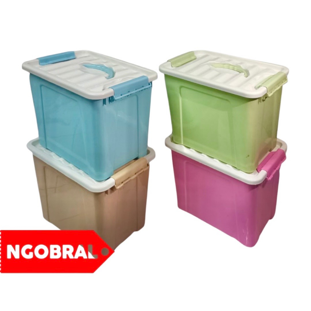 Jual PAKET isi 4 BIJI - Container Box Besar 8 Liter Storage Box MURAH ...