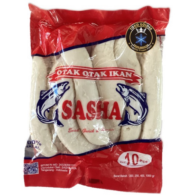 Jual Sasha otak otak ikan isi 10s | Shopee Indonesia