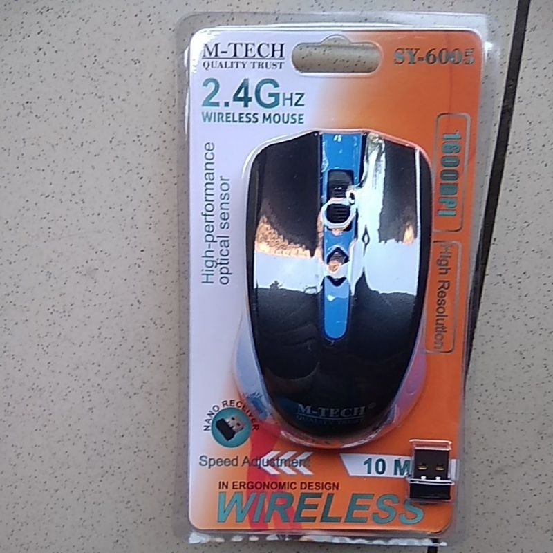 Jual Mouse M-Tech SY-6005 wireless original | Shopee Indonesia
