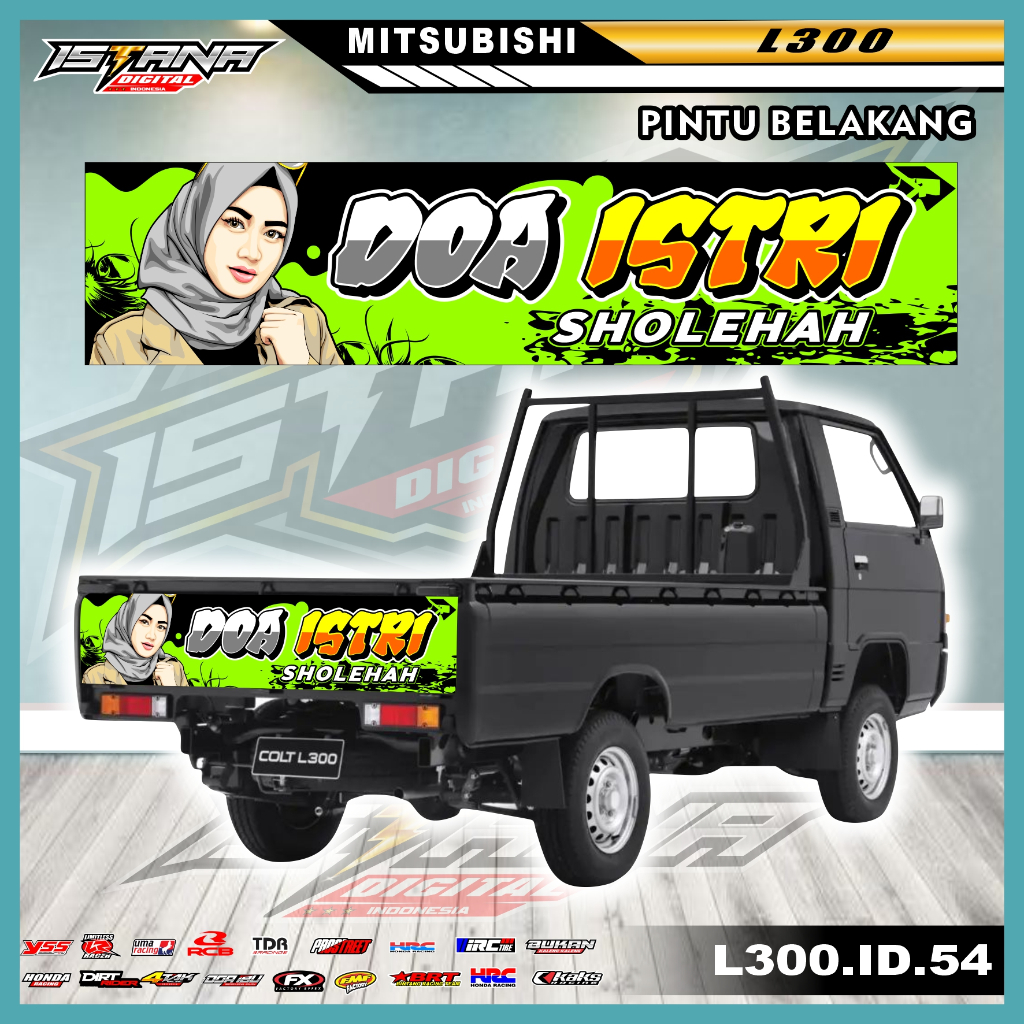 Jual Stiker Pintu Belakang L300 - Sticker Variasi Pintu Belakang ...