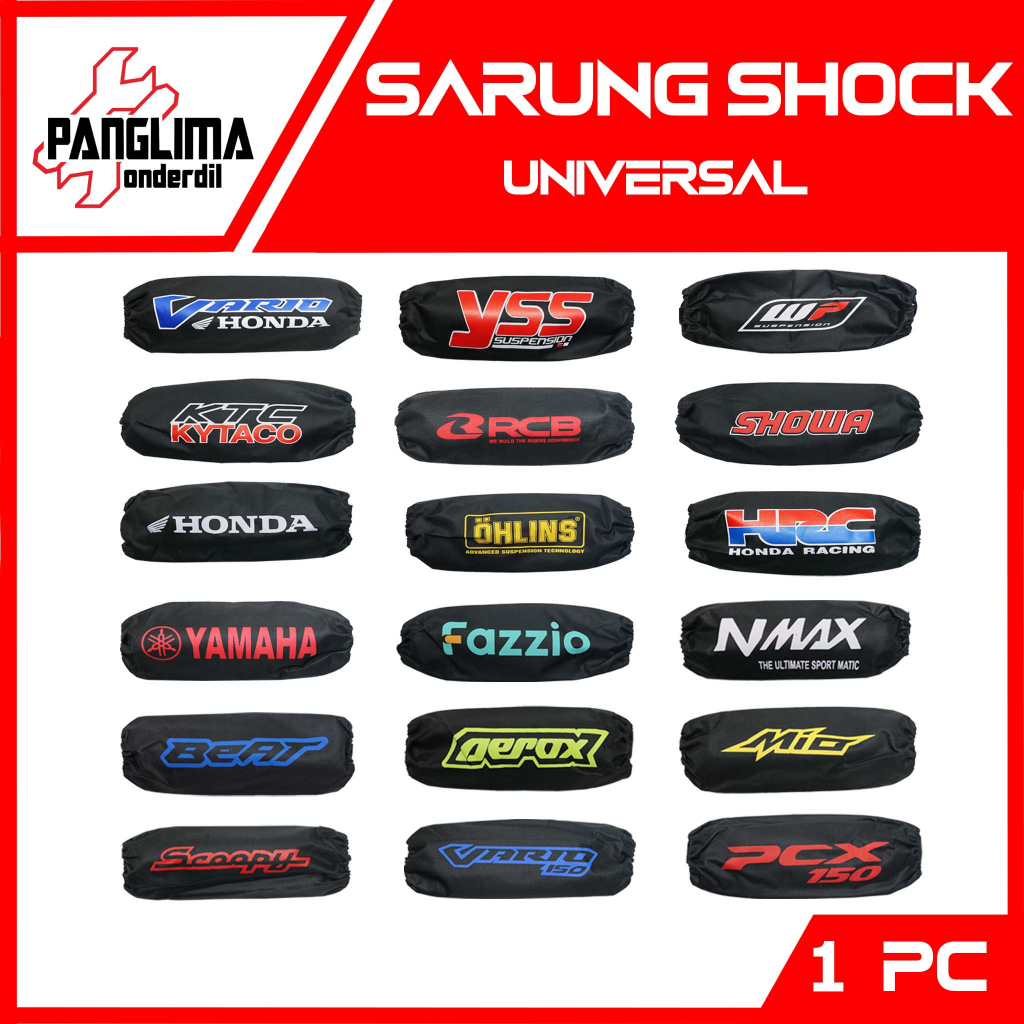 Jual Sarung Cover Shock Depan Vario Honda Polos YSSS WP SHOWA RCB ...