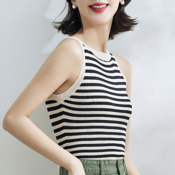Jual Basic Tank Top Plain & Stripped Wanita 2281 | Shopee Indonesia