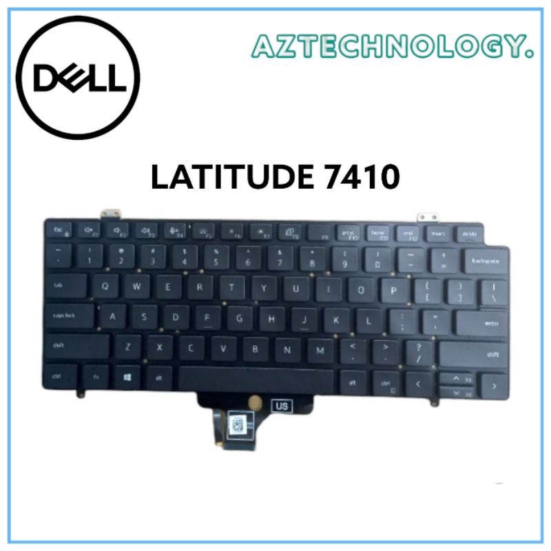 Jual KEYBOARD DELL LATITUDE 14 7410 BACKLIGHT | Shopee Indonesia
