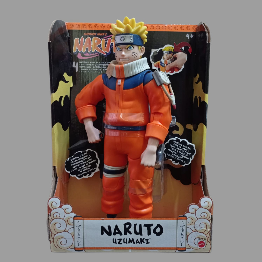 Jual Mattel Naruto Uzumaki shonen jumps Kishimoto Action Figure 12 inch ...