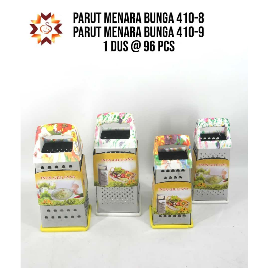 Jual Parutan Menara 4 Sisi/ Parut Serbaguna/ Parutan Stainless/ Parut ...