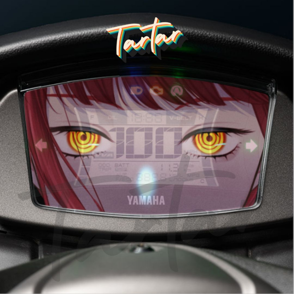 Jual Sticker Stiker Speedometer / Slap Anime Makima Chainsaw Man ...