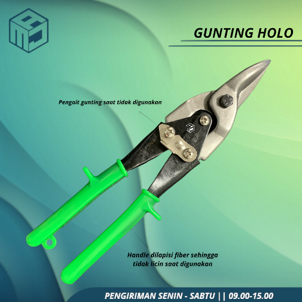 Jual Gunting Plat Seng Gunting Kawat Gunting Holo Baja Ringan 10 Inch ...