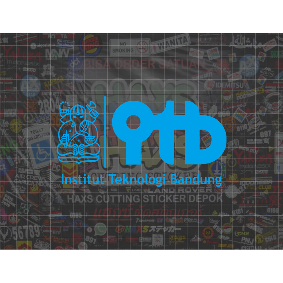 Jual Cutting Sticker ITB Ukuran 15 Cm | Shopee Indonesia