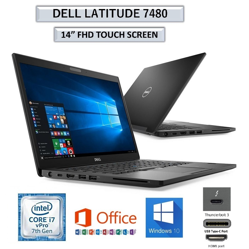 Jual SUPER MULUS ! Dell Latitude 7480 Core I7 Gen 7TH Ram 8GB SSD 512GB ...