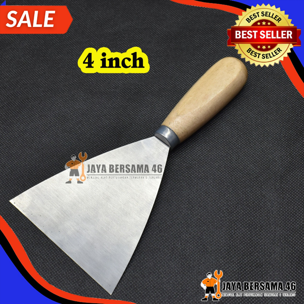 Jual KAPE GAGANG KAYU / PISAU DEMPUL / KAPI SCRAP SKRAP SCRAPER ALAT ...