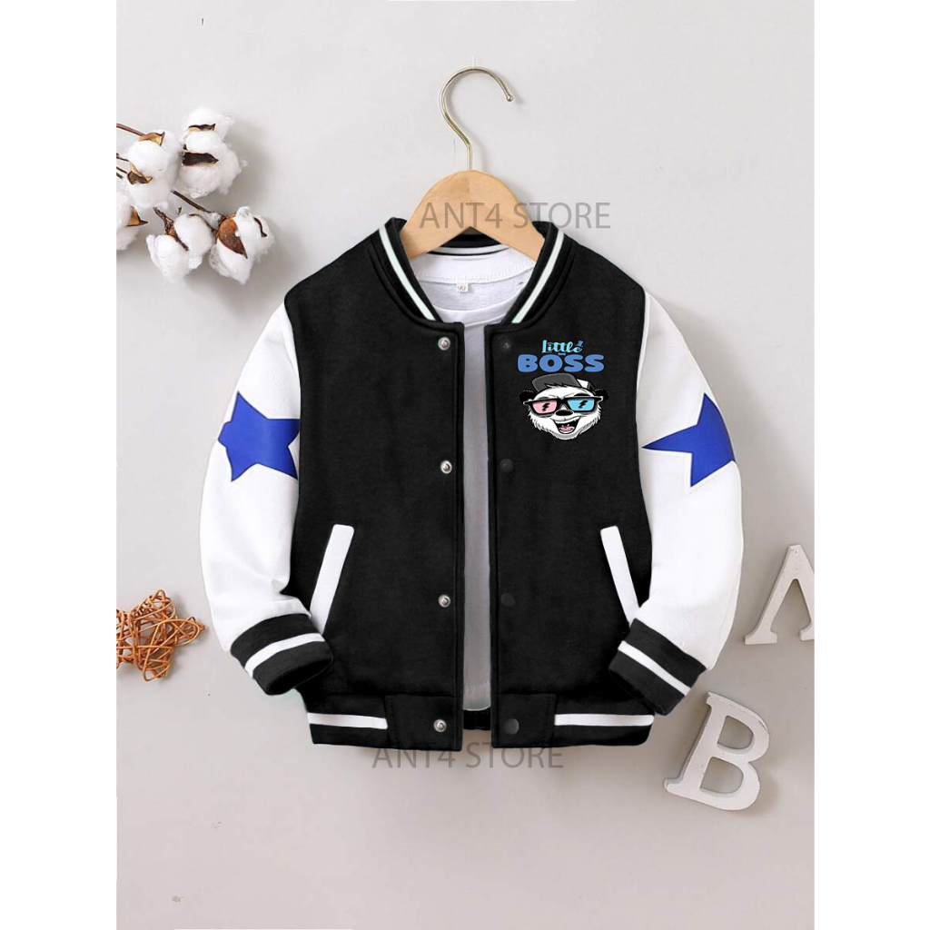 Jual JAKET BASEBALL ANAK UMUR 2 - 12 TAHUN JACKET VARSITY ANAK LAKI ...