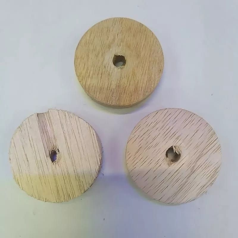 Jual Roset Kayu Bulat/Tatakan Lampu/Tatakan Fitting Lampu | Shopee ...