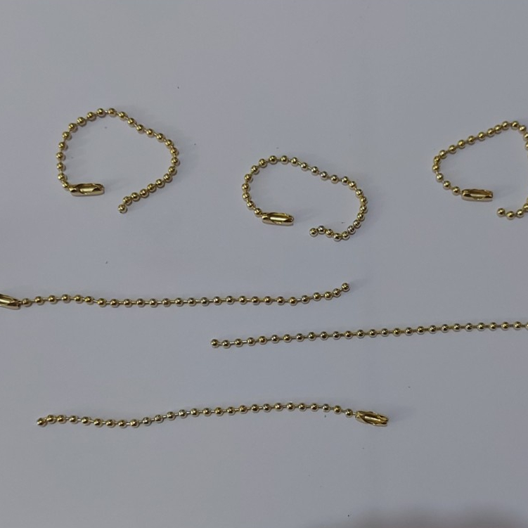 Jual Rantai Kuku Emas Gold 10cm Satuan Gantungan Kunci Ganci Nikel Ring ...