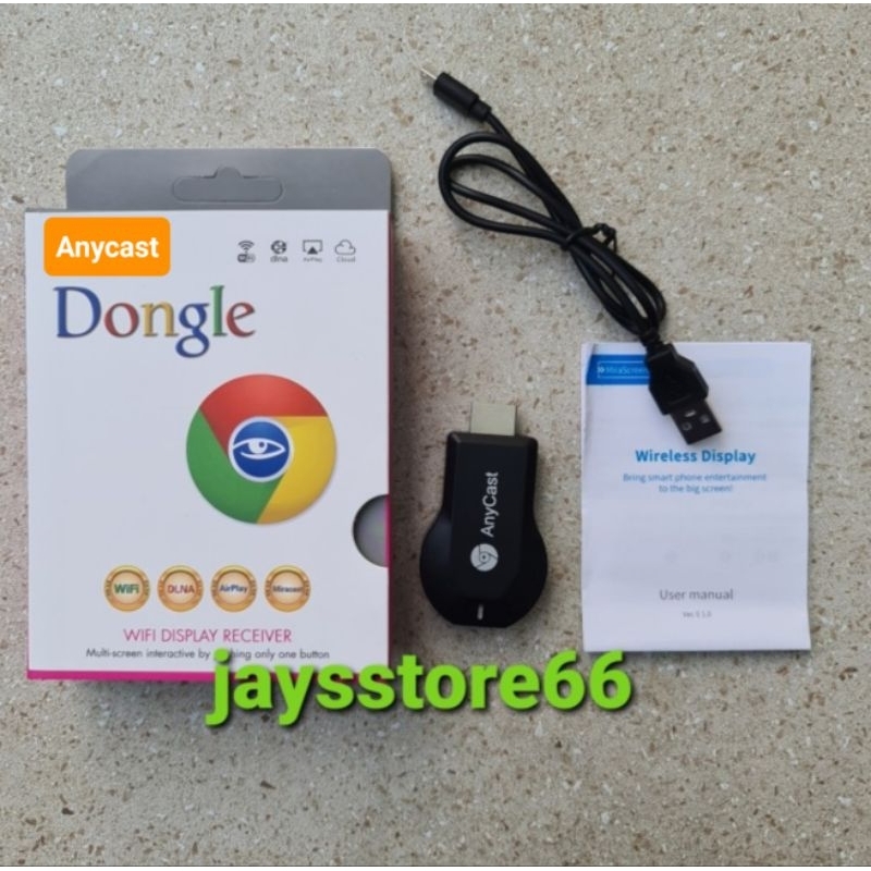 Jual Anycast Dongle Wifi Display Miracast HDTV anycast dongle JunDW ...