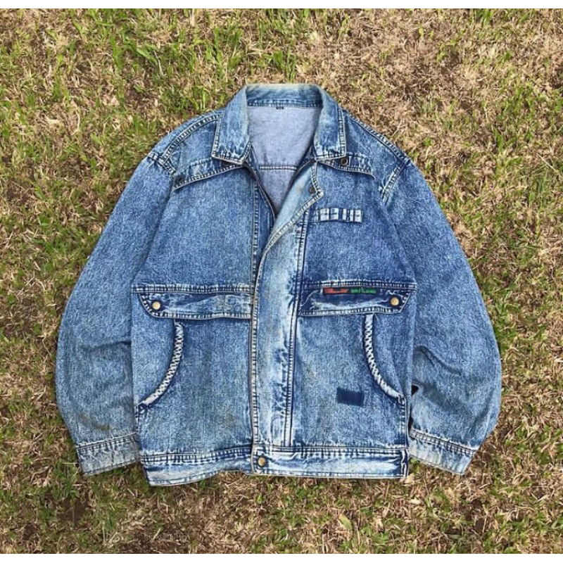 Jual Denim Work Jacket work wear | Shopee Indonesia