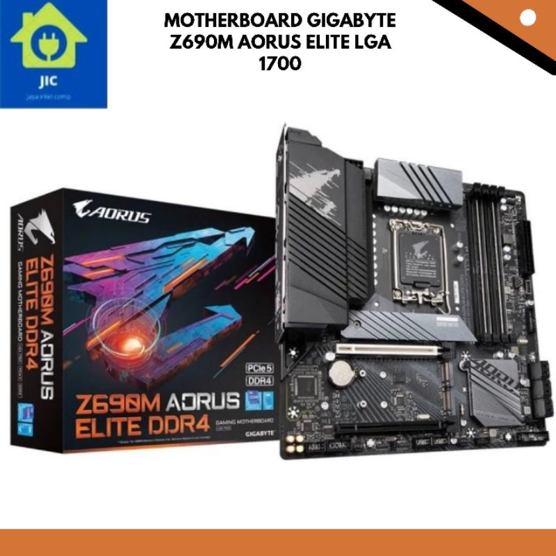 Jual MOTHERBOARD GIGABYTE Z690M AORUS ELITE LGA 1700 | Shopee Indonesia