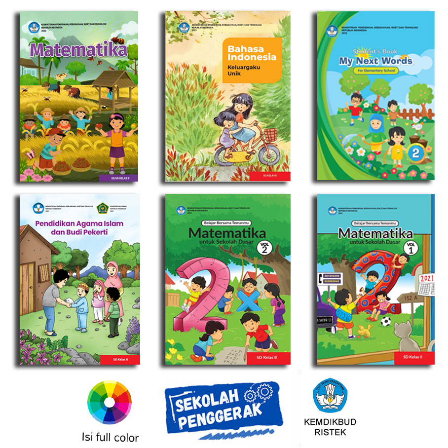 Jual Buku Paket Pelajaran Kelas 2 SD Kurikulum Merdeka | Shopee Indonesia