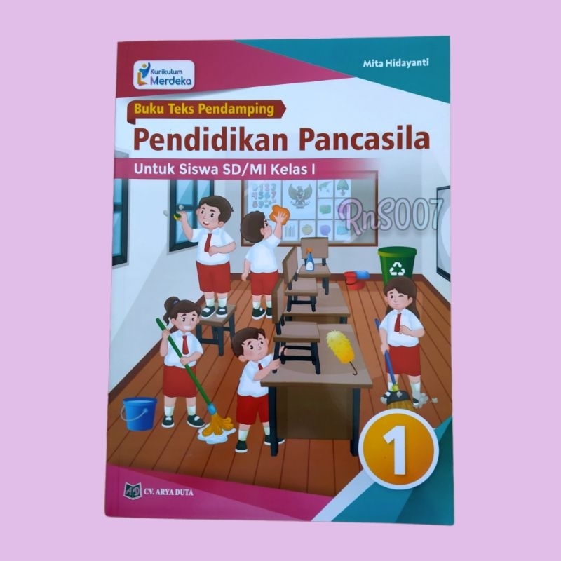 Jual Buku Pendidikan Pancasila Kelas 1 SD Kurikulum Merdeka "Cv. Arya Duta" | Shopee Indonesia
