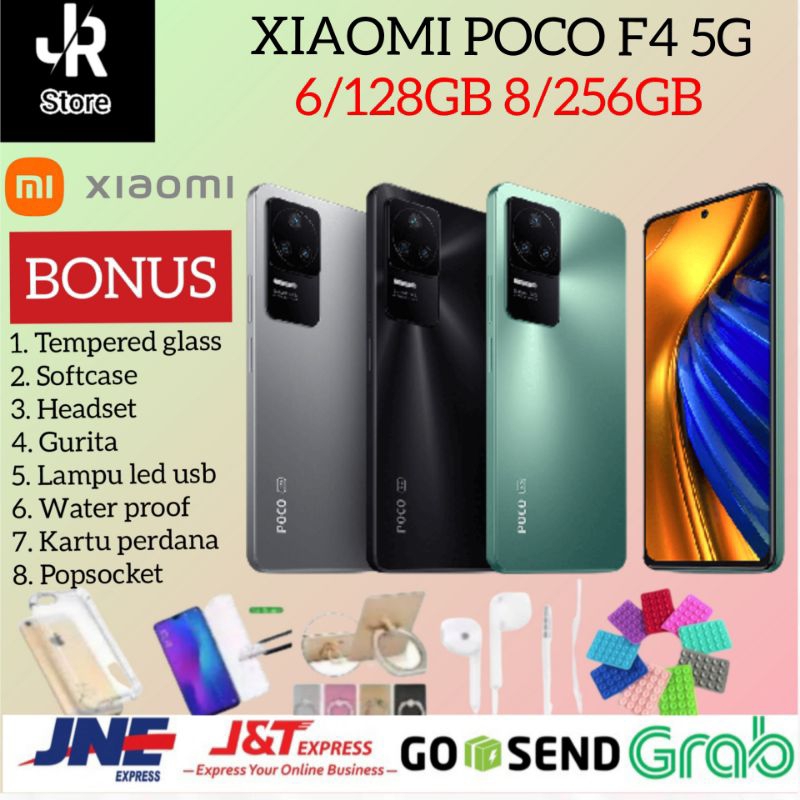 Jual XIAOMI POCO F4 5G NFC RAM 8/256GB 6/128 GARANSI RESMI TAM | Shopee Indonesia