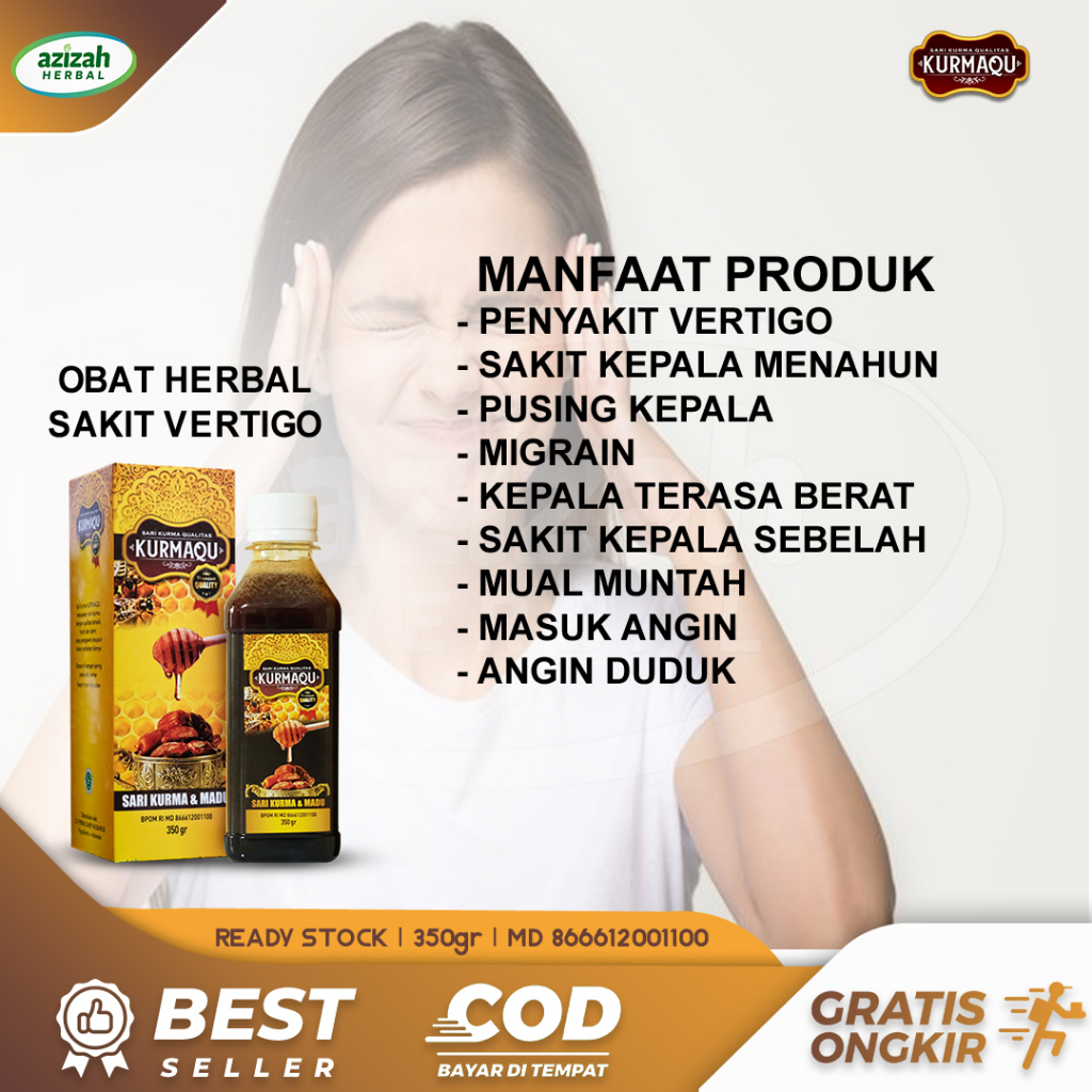 Jual Obat Vertigo Sakit Kepala Sebelah Migrain Akut Pusing Puyeng ...