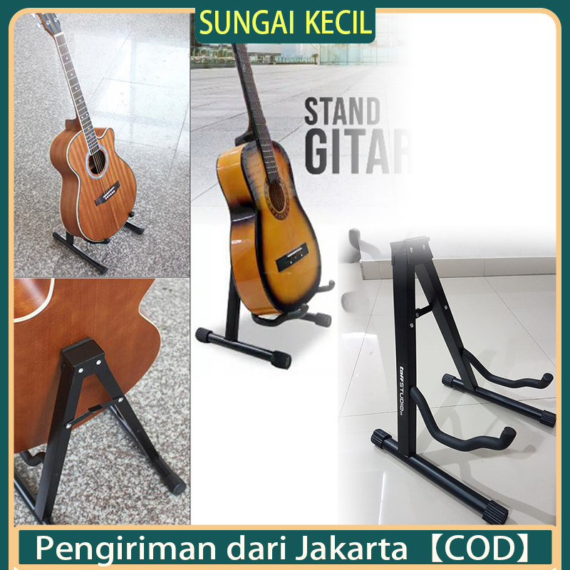 Jual Stand Gitar Bass Ukulele Elektrik Tempat Gitar Penyangga Gitar ...