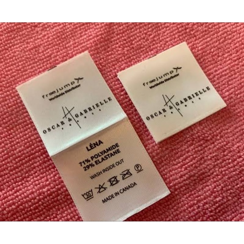 Jual Label Hijab,Label Baju dll Label Satin Free Desain | Shopee Indonesia
