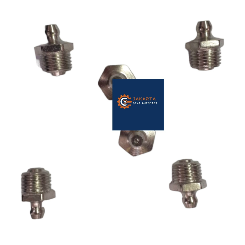 Jual NIPPLE GREASE LURUS 1/2 UNF NEPEL GREASE STEEL CHROME | Shopee ...