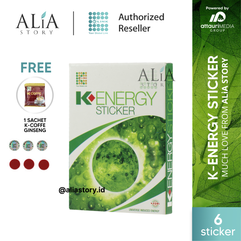 Jual K-Energy Sticker UIE Anti Radiasi Penangkal Radiasi Original by K ...