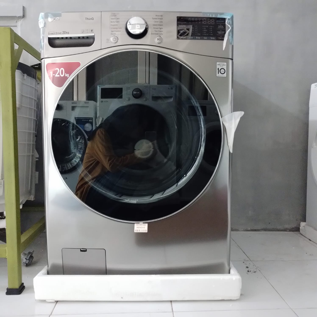 Jual MESIN CUCI LG 20 kg - mesin laundry - alat laundry - pintu depan - front loading | Shopee ...
