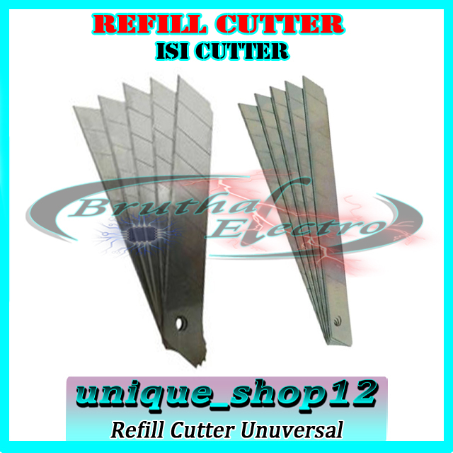 Jual Refill Cutter Isi Pisau Cutter Pack Universal | Shopee Indonesia